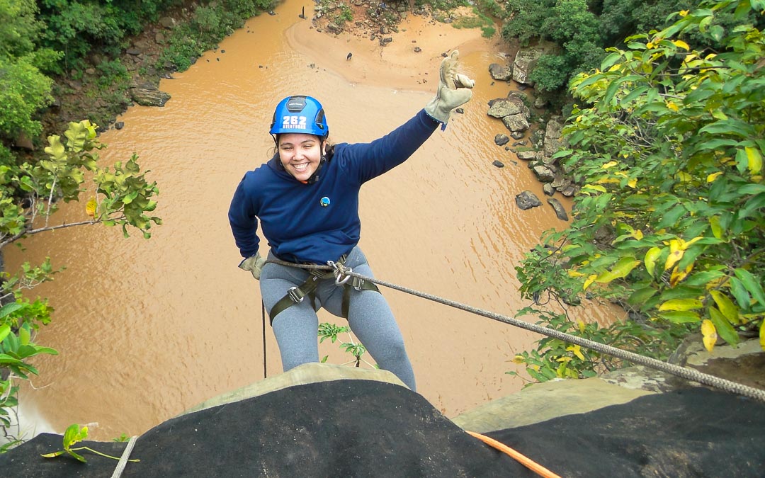 Rapel na Cachoeira do Rio do Peixe - Rio Negro/MS